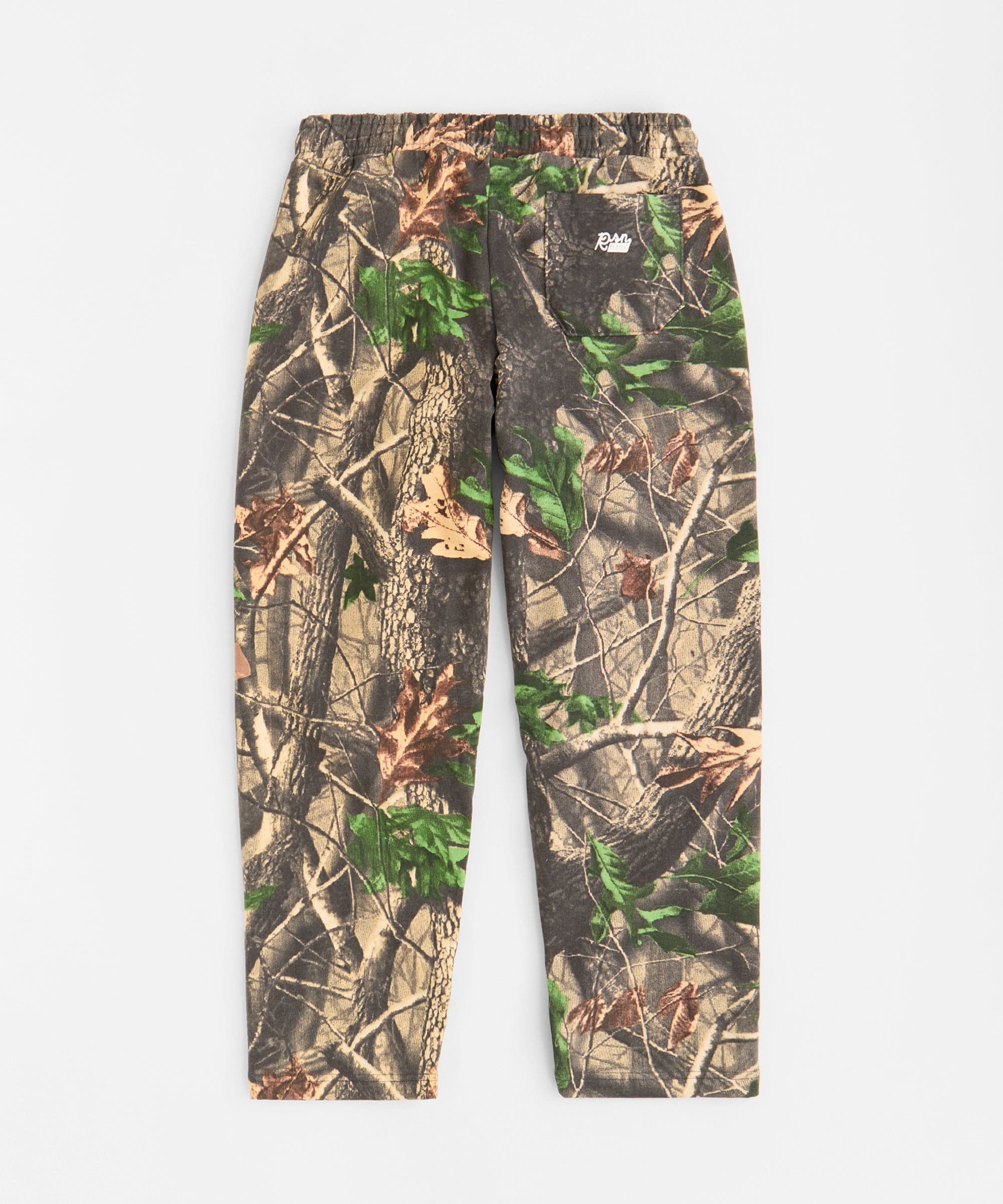 Essential Heavyweight Fleece Baggy Fit Open Hem Sweats - Dark Brown Tr ...