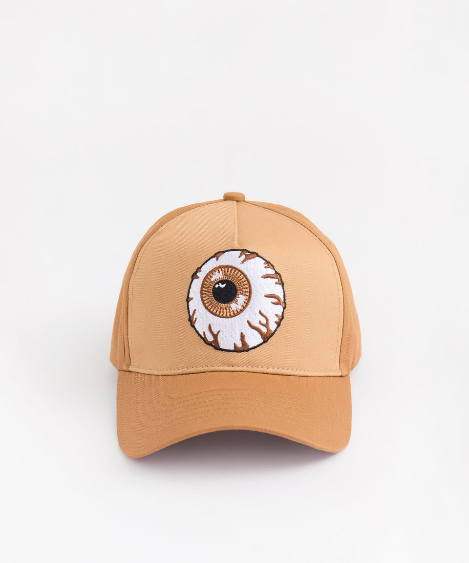 Mishka Keep Watch Natural Embroidered Cap - Khaki – Reason Clothing