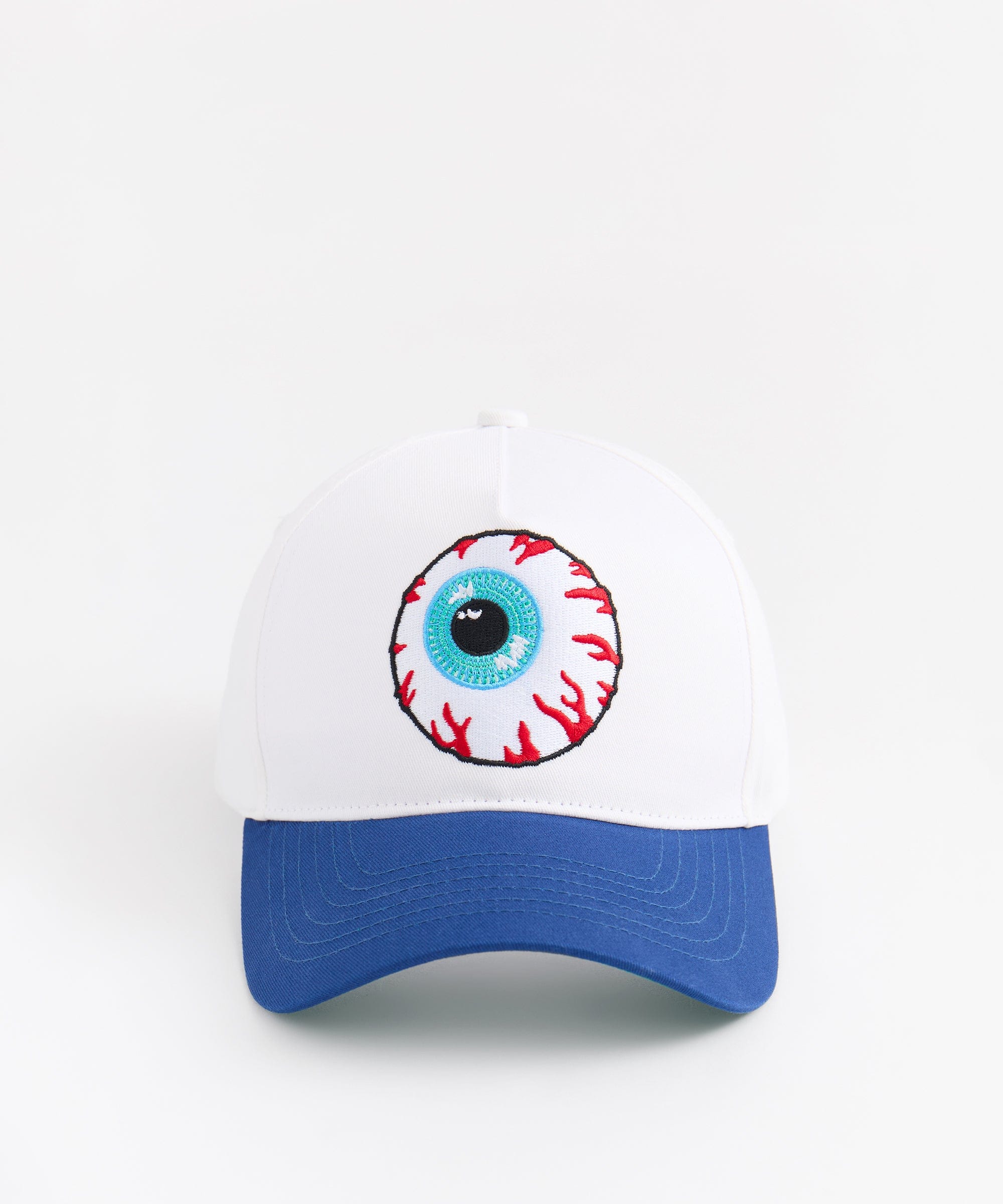 Mishka Classic Keep Watch Embroidered Cap - Royal White – Reason Clothing